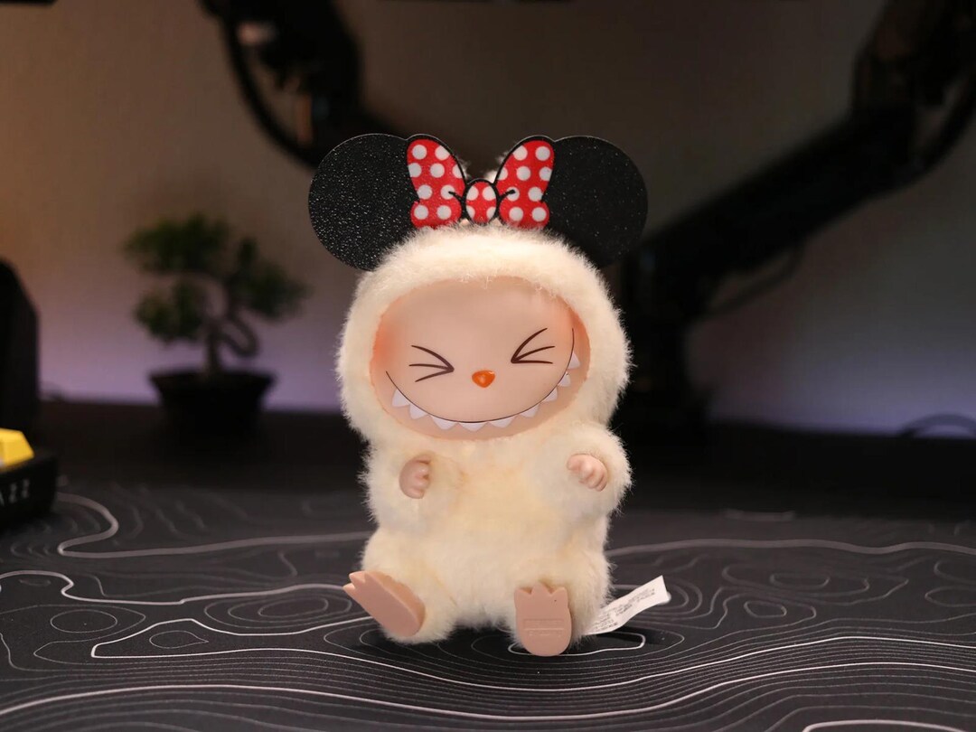 LABUBU Minnie Mouse Headband – 3D Printed Doll Accessory - Etsy