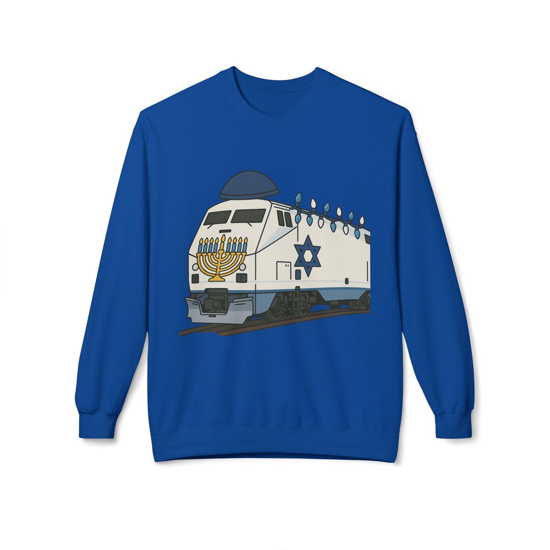 Amtrak and Metro-north Inspired HANUKKAH SWEATSHIRT CREWNECK! - Etsy