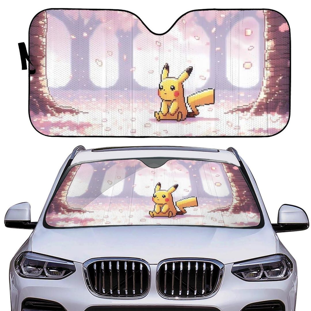 Personalized Auto Sun Shade, Custom Car Sun Shade, Windshield Sun Shade ...