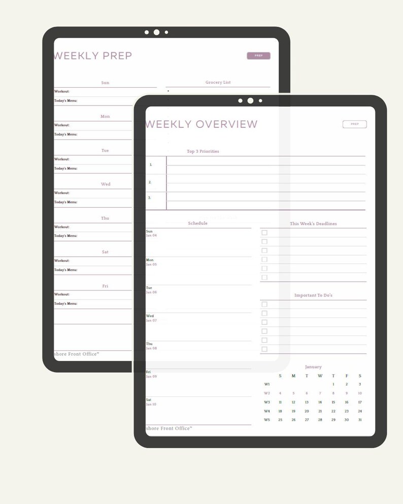 2026 Daily Digital Planner | Goodnotes & PDF Compatible | Minimalist ...