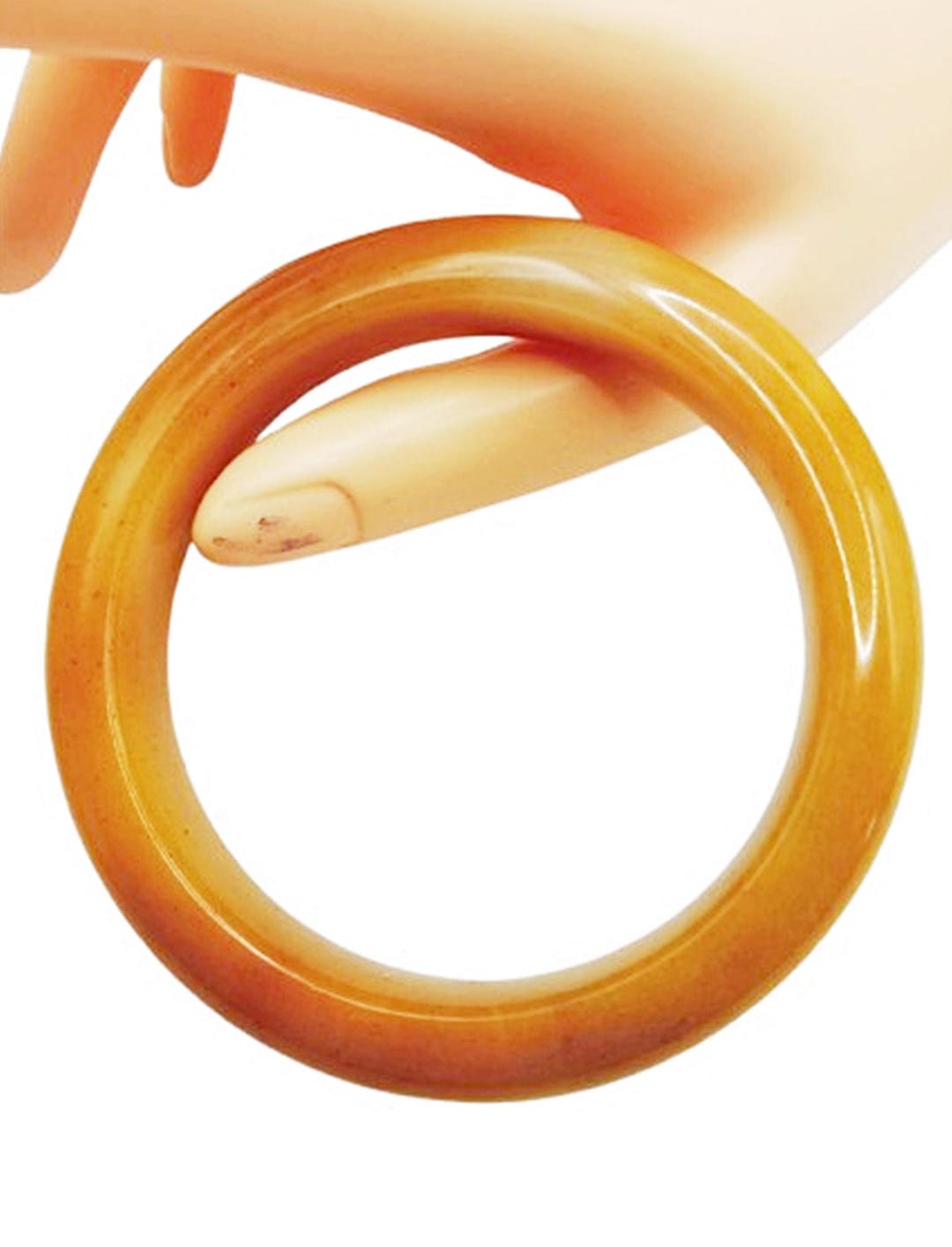 Natural Honey Nephrite Jade Bangle – Handmade in Thailand - Etsy