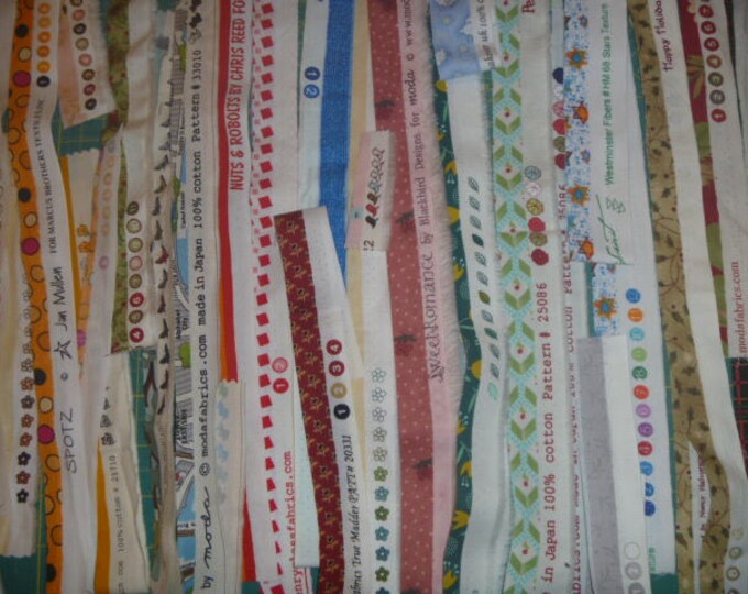 Selvedge Strips Dot Edge Only FREE SHIPPING - Etsy