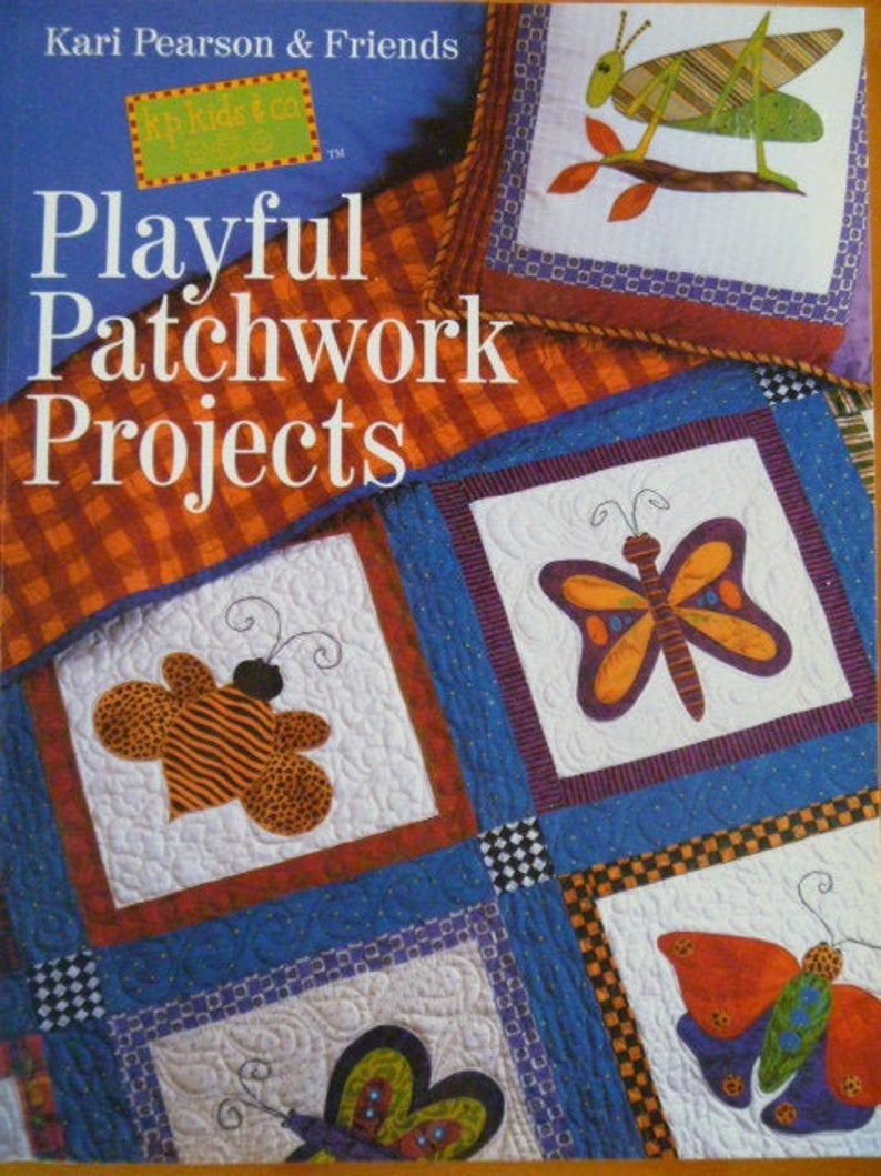 Playful Patchwork Projects Quilt Book by Kari Pearson & | Etsy