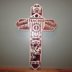 Cross - Teacher - Etsy