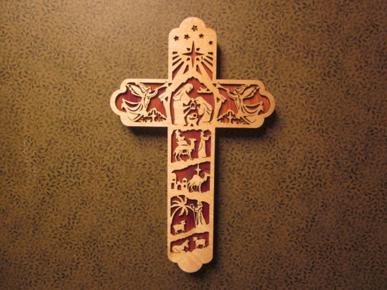 Cross - Nativity - Etsy