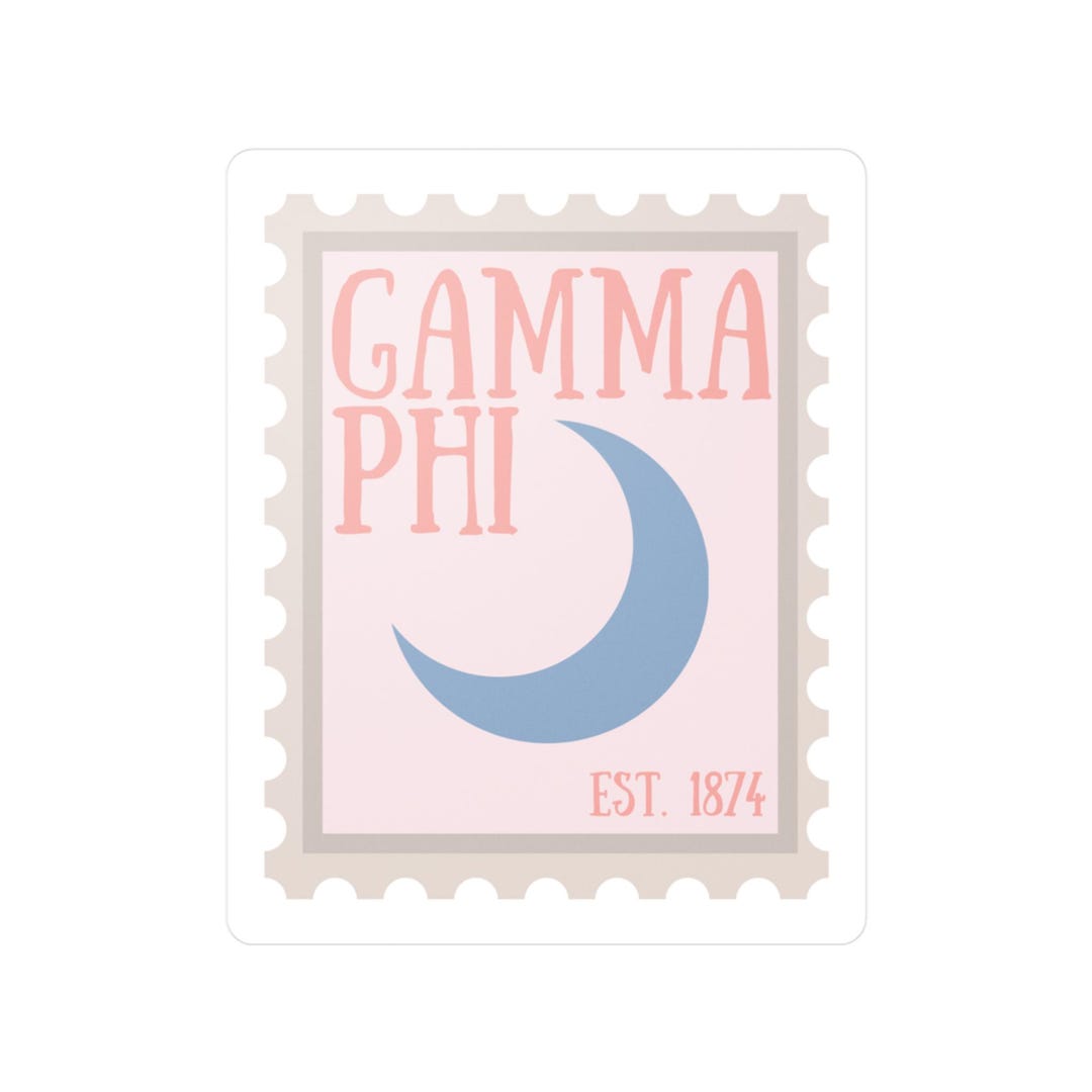 Gamma Phi Beta Sticker - Gamma Phi Sticker - Gphi - Sorority Gift, Big ...