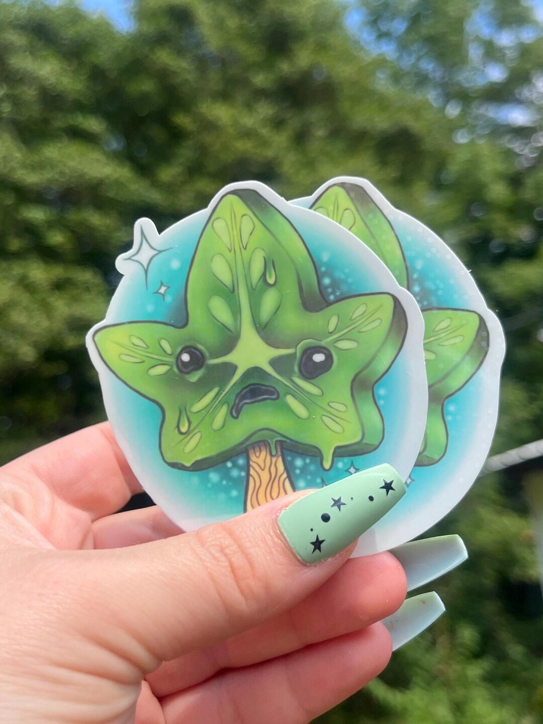 Holographic Waterproof Korok Pop Sticker - Etsy