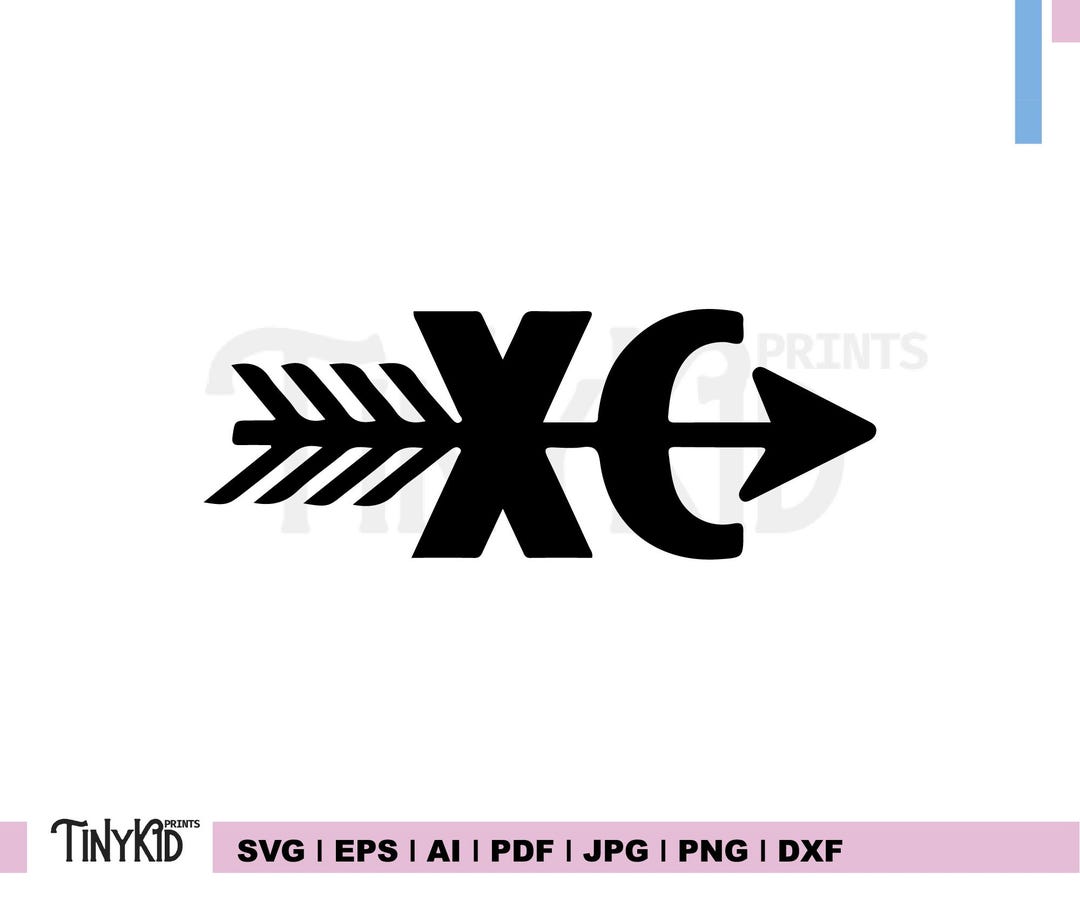 Cross Country SVG | Running Arrow Design | Sports SVG for Runners ...