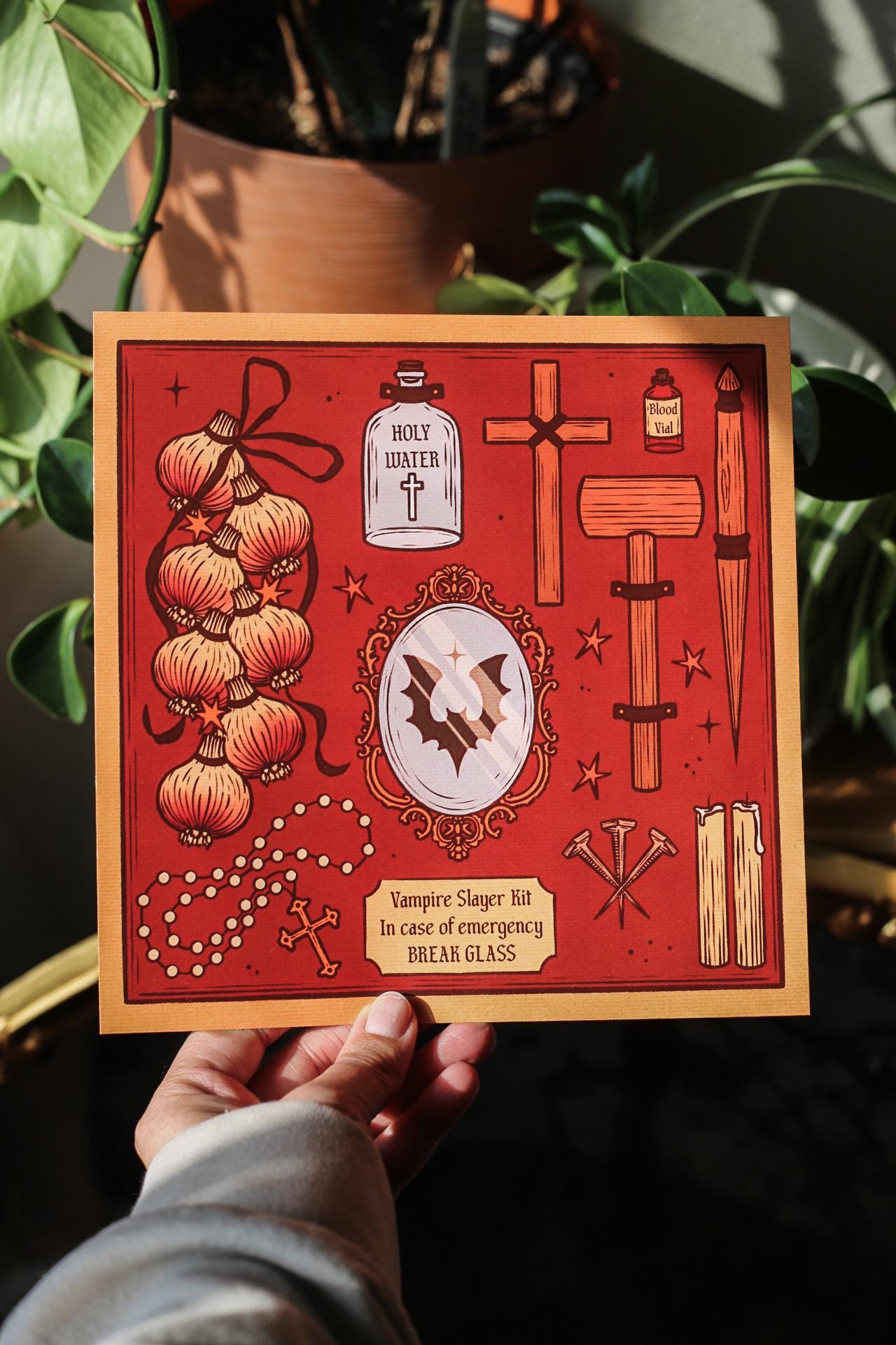 Vampire Slayer Kit Art Print - Etsy