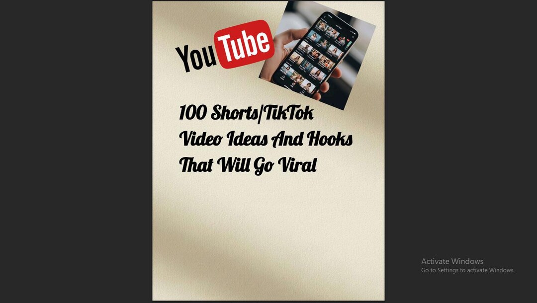 100 Video Ideas and Hooks Instant Download - Etsy
