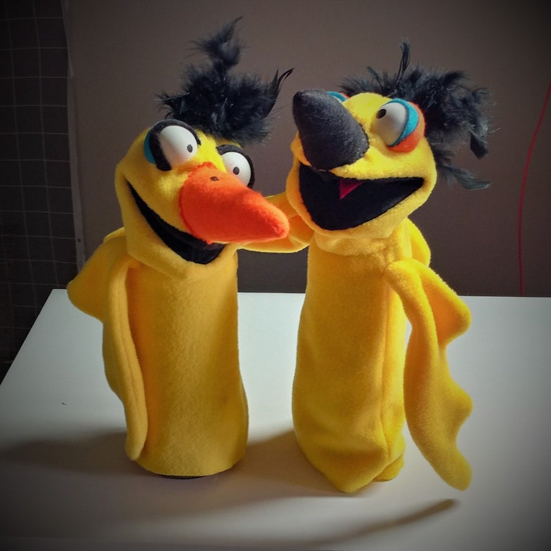 Bird Puppets - Etsy