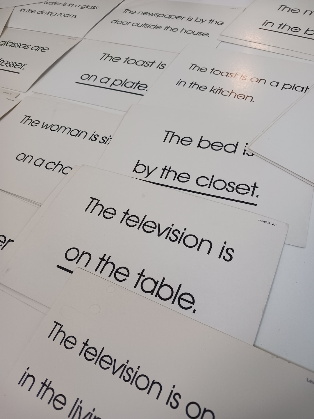 Vintage Phrase Flash Cards, Vintage Sentence Flash Cards, Vintage Flash ...