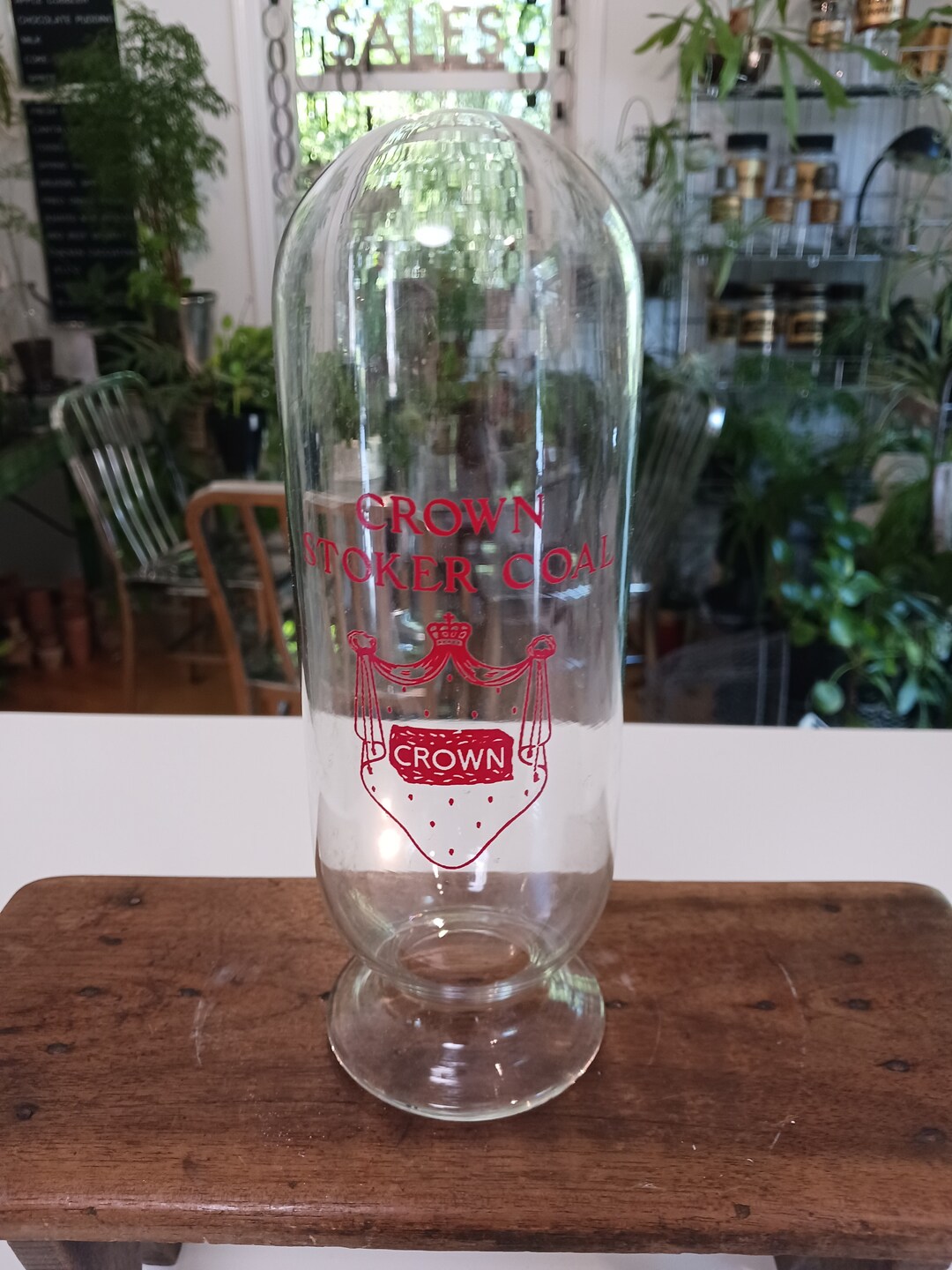 Vintage Glass Inverted Bottle, Vintage Glass Specimen Bottle, Vintage ...