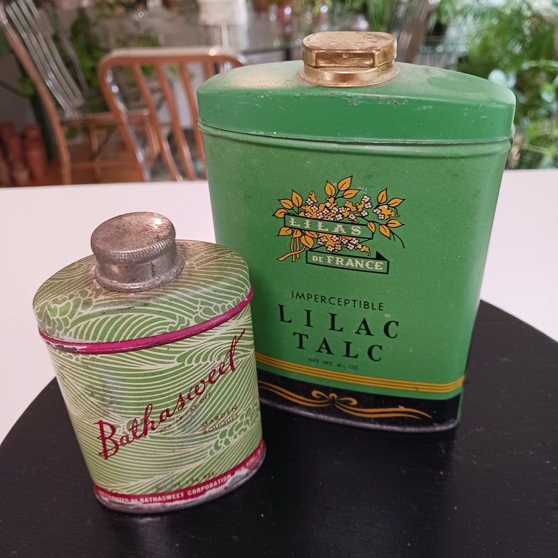 Talcum Powder Tin - Etsy