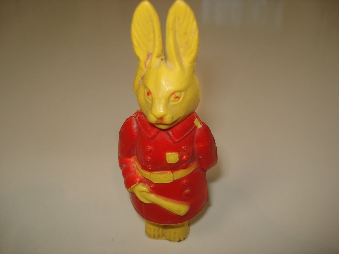 Vintage Celluloid Animal Rabbit or Fox - Etsy