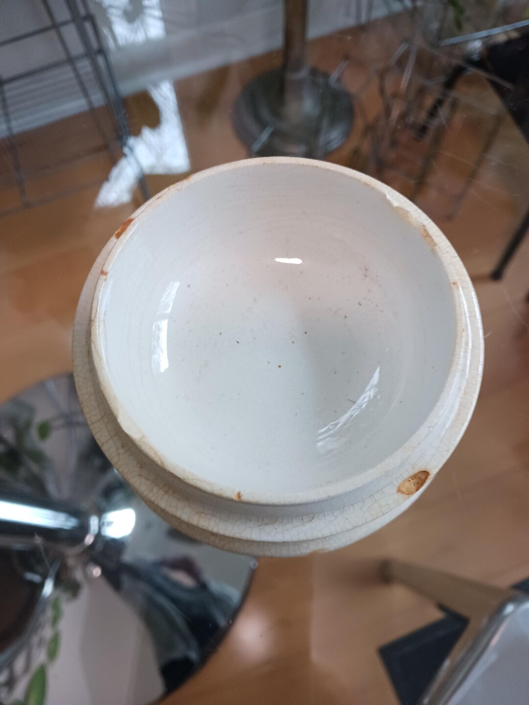 Antique Paste Pot Bottom, Antique Paste Pot, Paste Pot Bottom, English ...