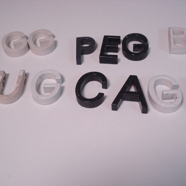 Ceramic Letters - Etsy