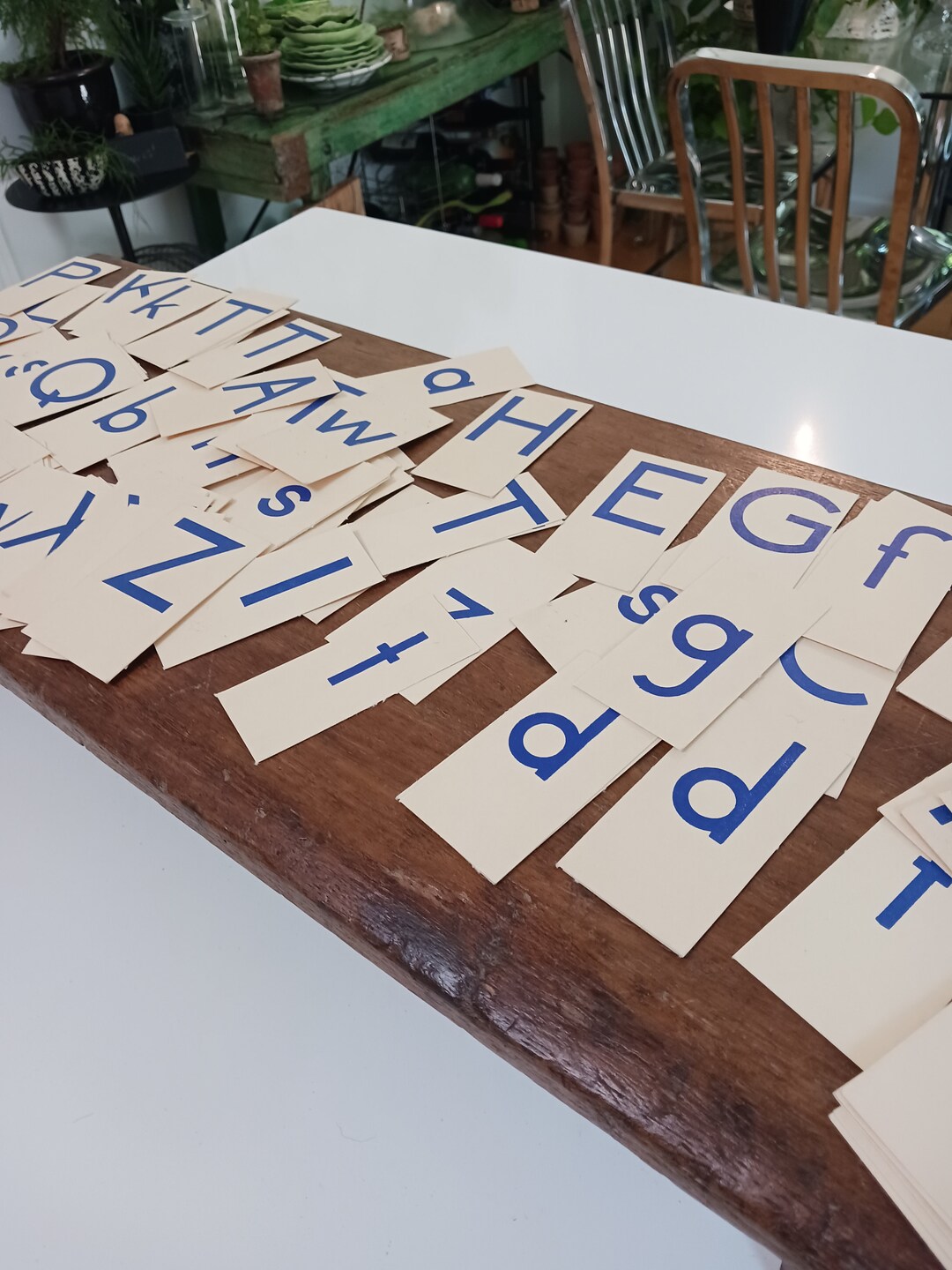 Vintage Alphabet Cards, Vintage Typography, Vintage Letter Cards ...