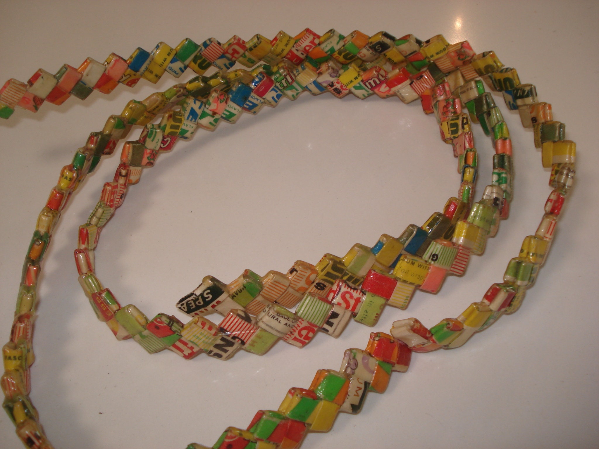 Gum Wrapper Chain Close