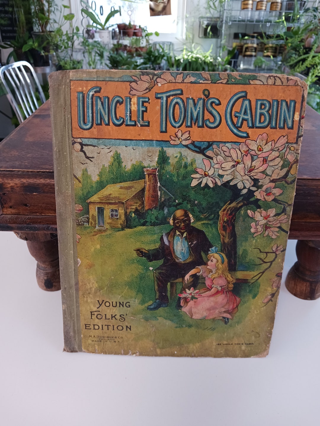 Antique Children's Book, Antique Uncle Tom's Cabin Book, Children's ...
