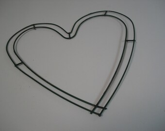 Wire Heart Wreath Form - Etsy