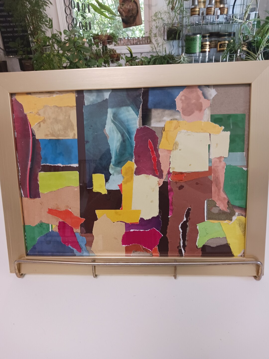 Vintage Collage Art, Handmade Collage Art, Vintage Abstract Art ...