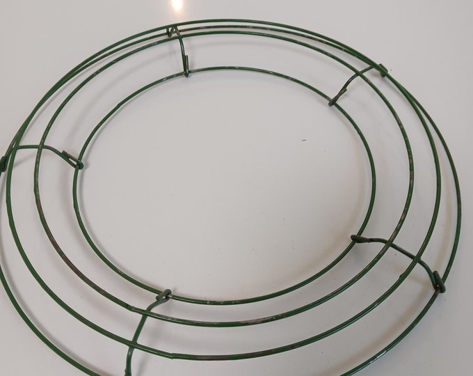 Vintage Wire Wreath Form, Vintage Wreath Form, Flower Shop Wreath Form ...