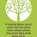 Greek Proverb "plant Trees" Wisdom Quote Print or Poster Unframed - Etsy