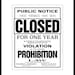 Printable Prohibition Poster Reproduction Instant Digital Download - Etsy