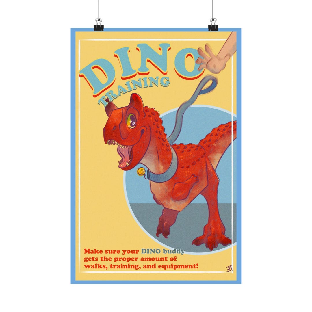 Dinosaur Training Poster - Etsy
