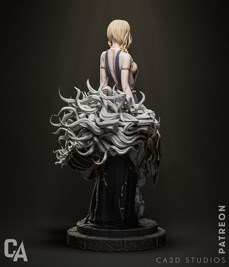 Queen Marika Fanart Statue | 1/9th Video Game Collectible | Elden Ring ...