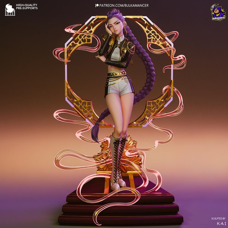 Mira Statue Kpop Demon Hunters - Etsy