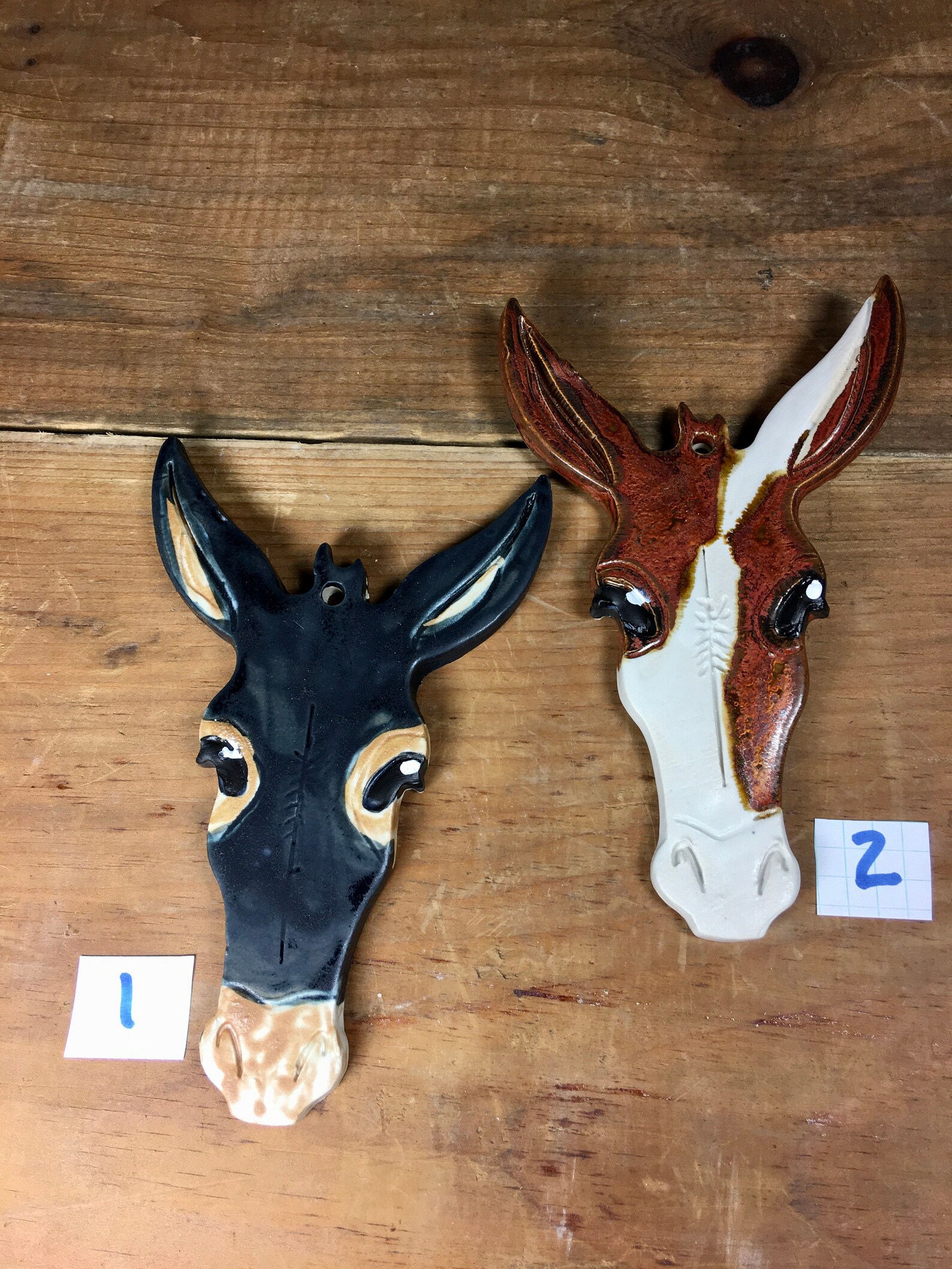 Mule head ornament wall hanging Christmas ornament or | Etsy