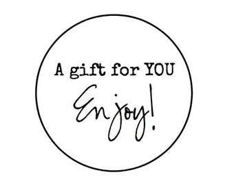 Enjoy Stickers - Etsy