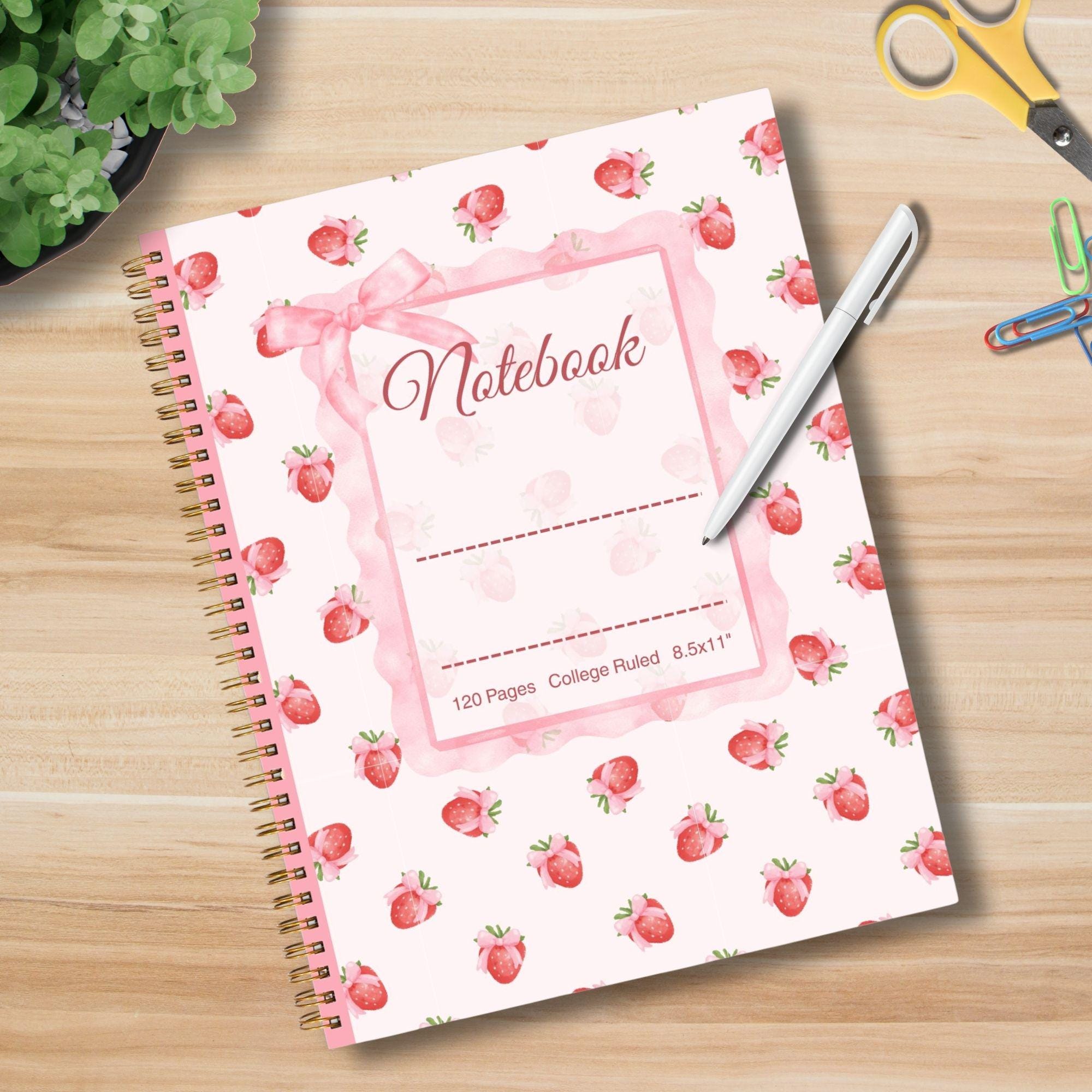 Notebook Softcover Spiral 8.5 X 11 - Etsy