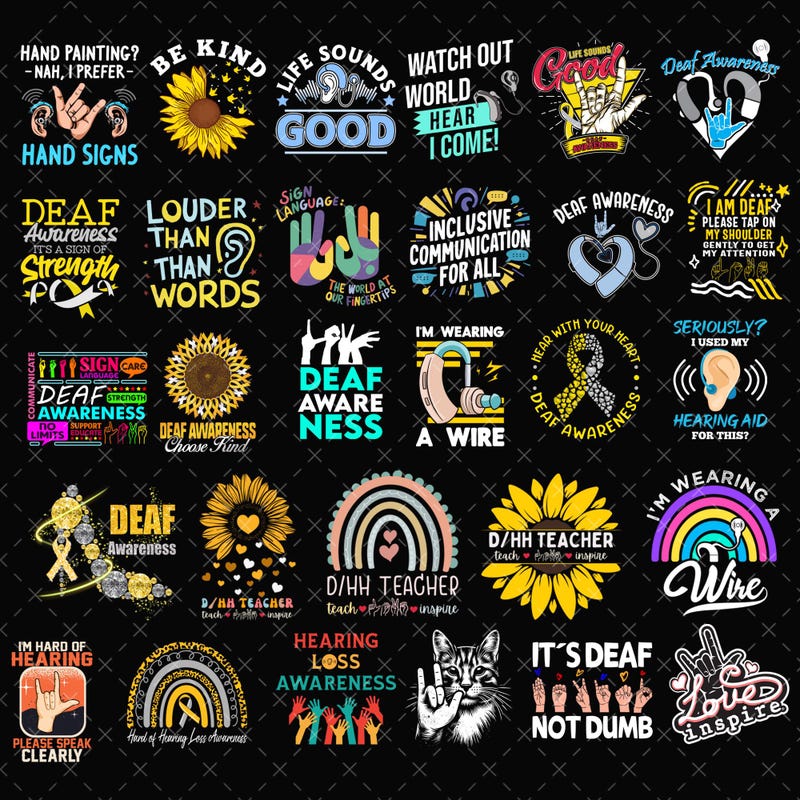 Resources for the Deaf - Etsy UK