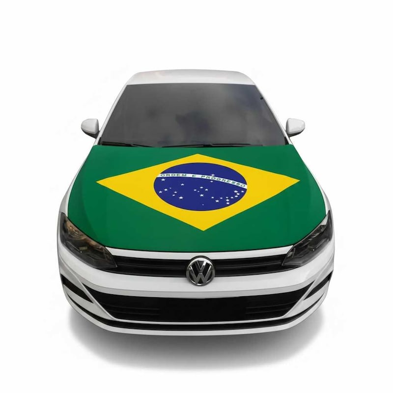 Brazilian Flag Car - Etsy
