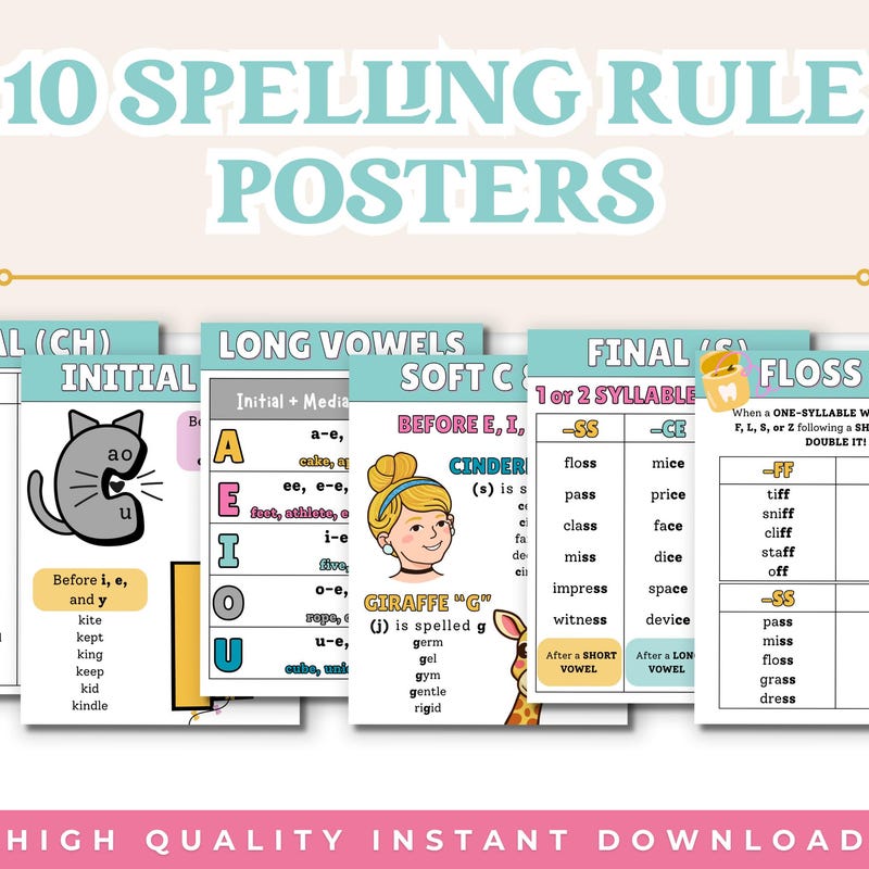 Phonics Poster - Etsy