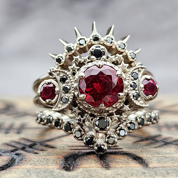 Pagan Wedding Rings - Etsy