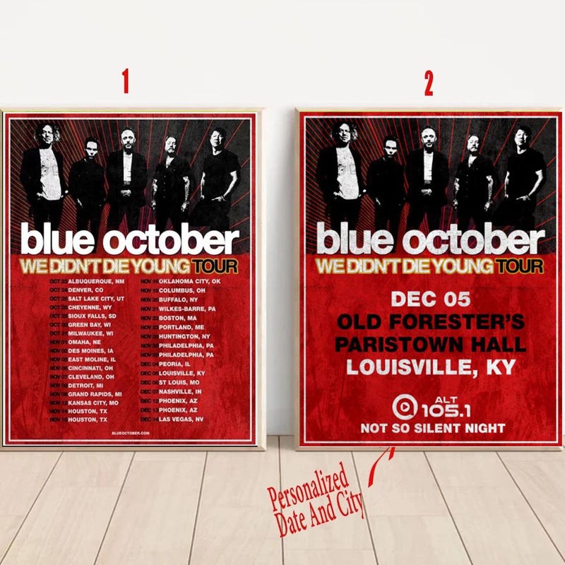 Blue October - Etsy UK