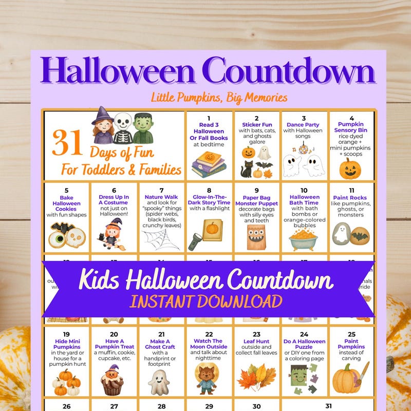 Halloween Countdown - Etsy