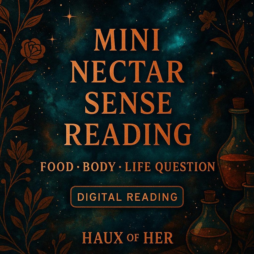Mini Nectar Sense Reading - Etsy