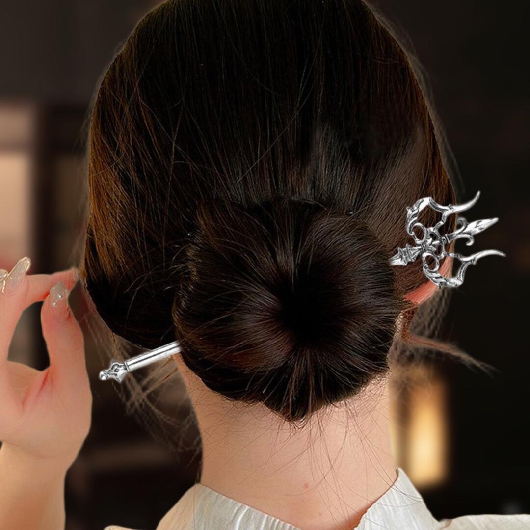Gothic Hairpin,butterfly Hollow Sword Hairpin,sword Copper Hairpin Hair ...