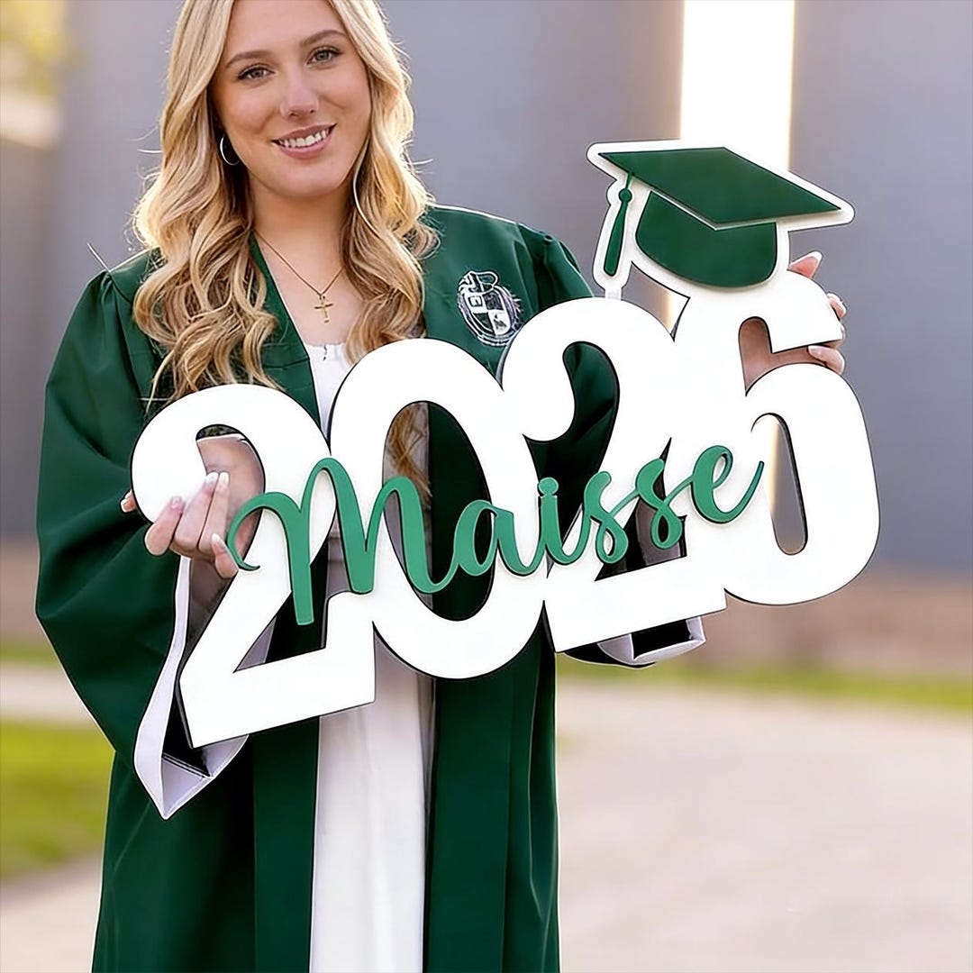 Personalized Graduation Party Sign. Graduation Decorations 2025|2026 ...