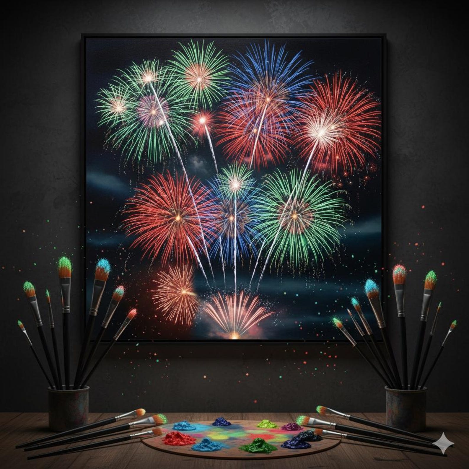 Realistic Fireworks Brushes for Photoshop – Sparkle & Explosion Effects ...