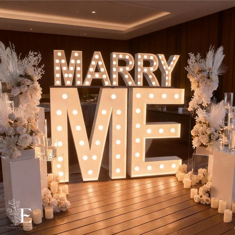 Large Light up Letters - Etsy
