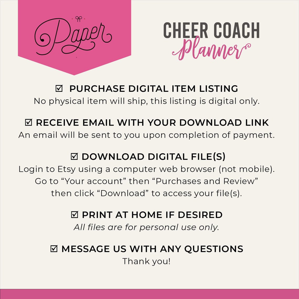 Cheer 8-count Dance Chart Sheets Printable PDF Cheer Coach Planner - Etsy