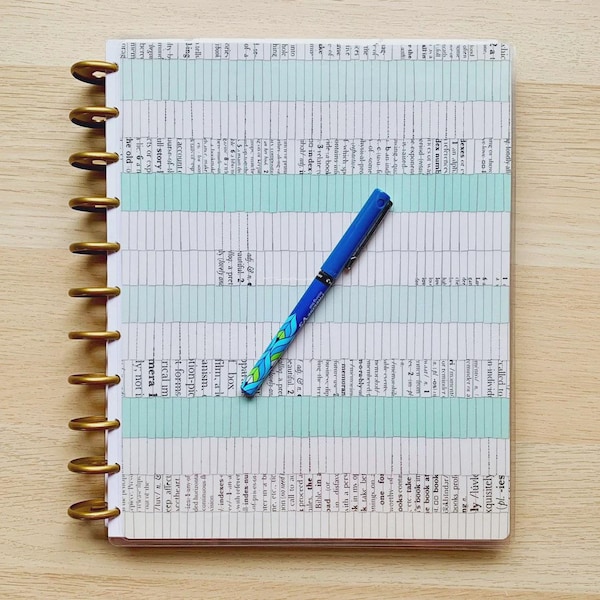 Floral Disc Planner - Etsy