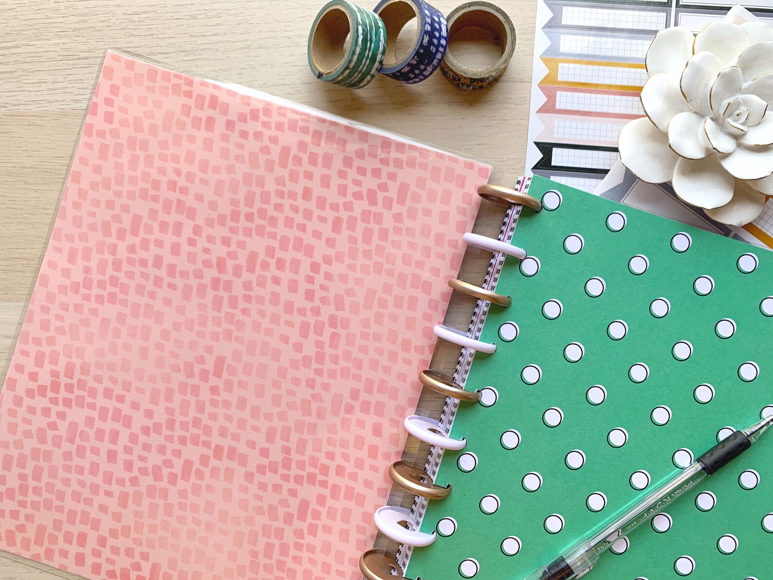Happy Planner Cover Set | Disc Bound Planners | Happy Notes Notebook ...