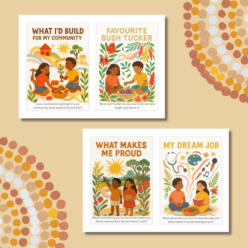 First Nations Printable Yarning and Connection Cards for Indigenous ...